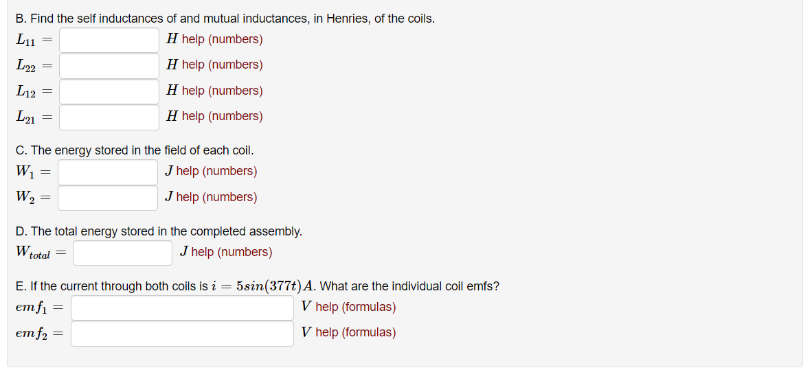 Solved The Electromagnet Shown Above Has A Cross Section
