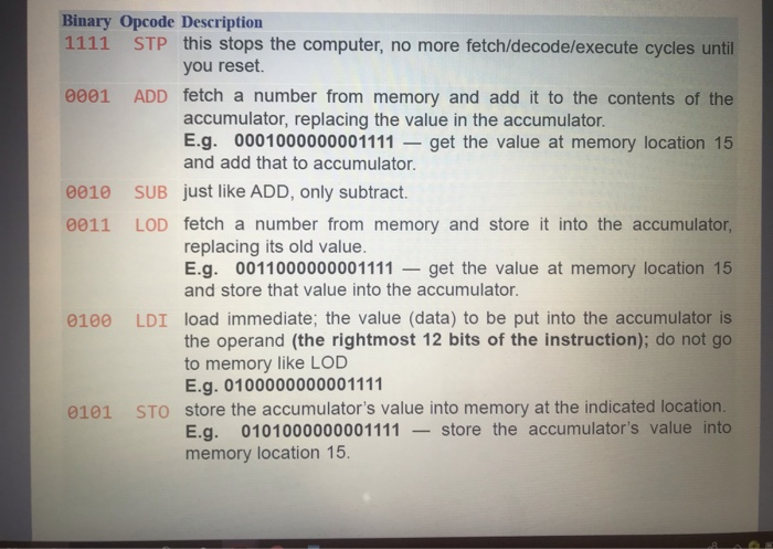 Solved 10 Conside The Following Super Cpu Program And Given