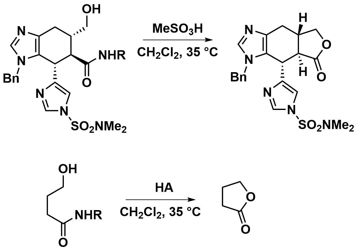 Solved Convert the hydroxyamide to the corresponding lactone | Chegg.com
