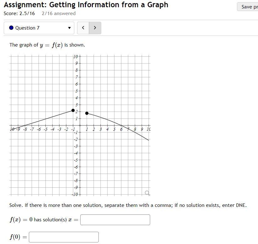 Solved Assignment: Getting Information from a Graph Score: | Chegg.com