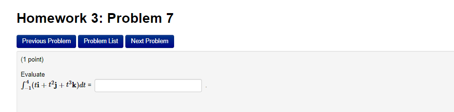 Solved Homework 3: Problem 7 Previous Problem Problem List | Chegg.com