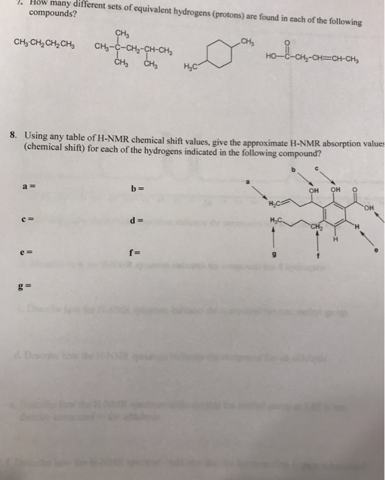Solved 3. Using any IR correlation table, place a check mark | Chegg.com