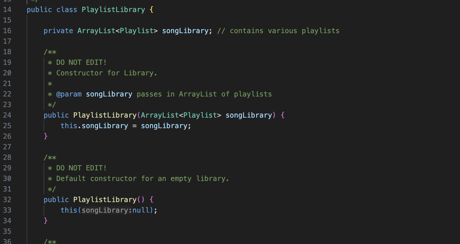 Solved 7. shufflePlaylist This method shuffles a specified | Chegg.com