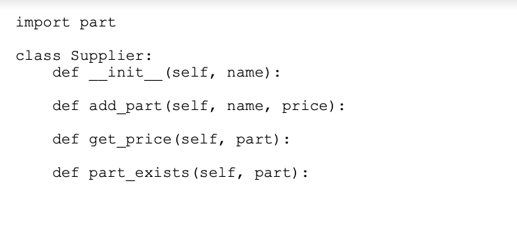 Solved Your work on the last project, the inventory ordering | Chegg.com