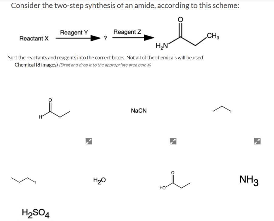 Solved Consider the two-step synthesis of an amide, | Chegg.com