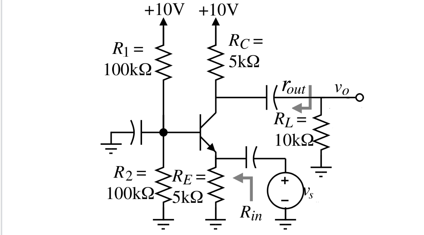 Solved Notice we are assuming the input voltage source has | Chegg.com