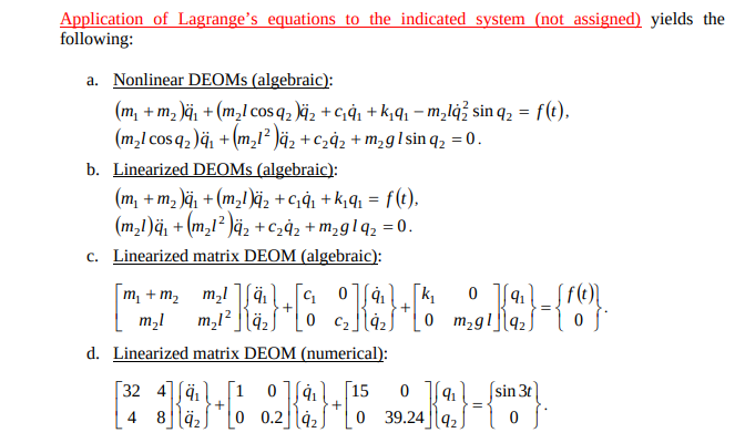 Determine the following: a. The complementary | Chegg.com