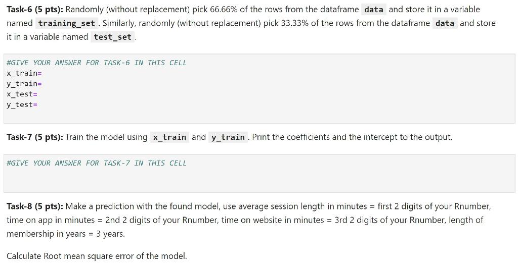 Solved Problem 0.1 (3 pts): Read the csv data file Import | Chegg.com