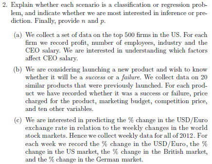Solved Tabulate your answers as follows: | Chegg.com