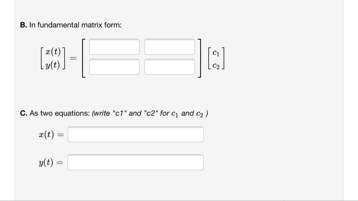 Solved (1 point) Suppose that the matrix A has repeated | Chegg.com