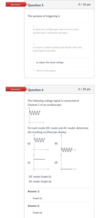 Solved answer that i selected is not correct. i don’t know | Chegg.com