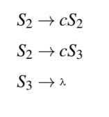 Solved Construct an NFA for the following right linear | Chegg.com
