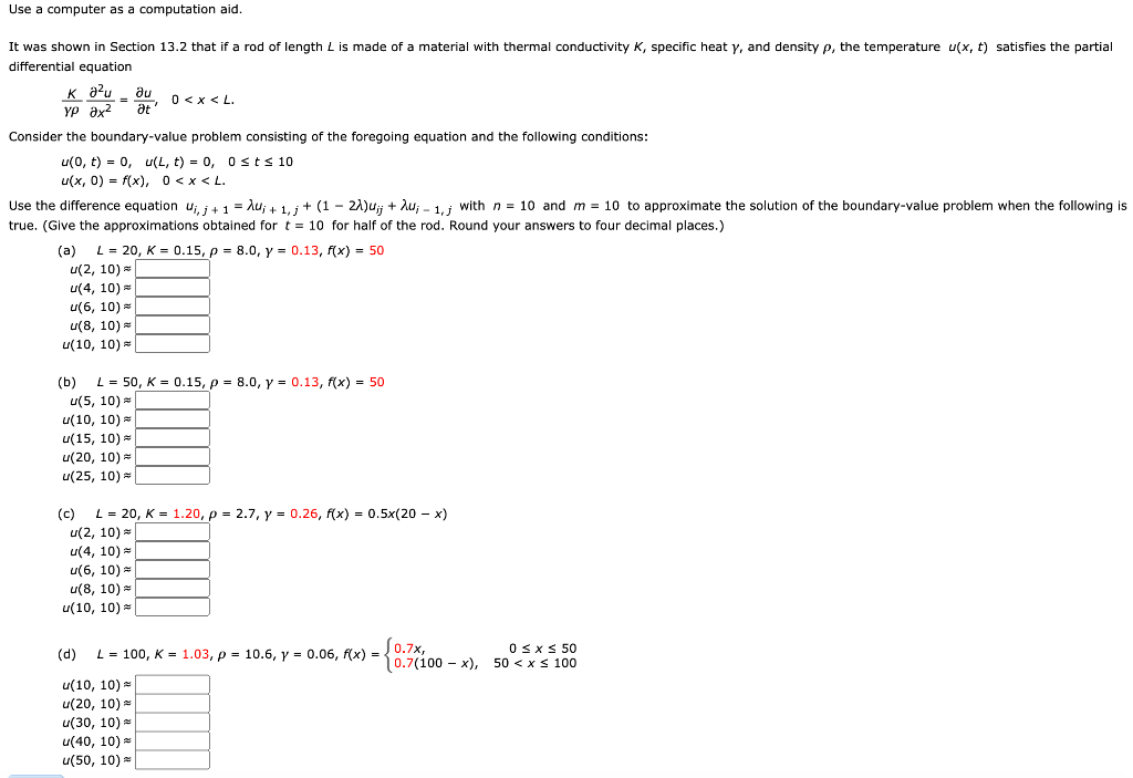 Solved Use a computer as a computation aid. It was shown in | Chegg.com