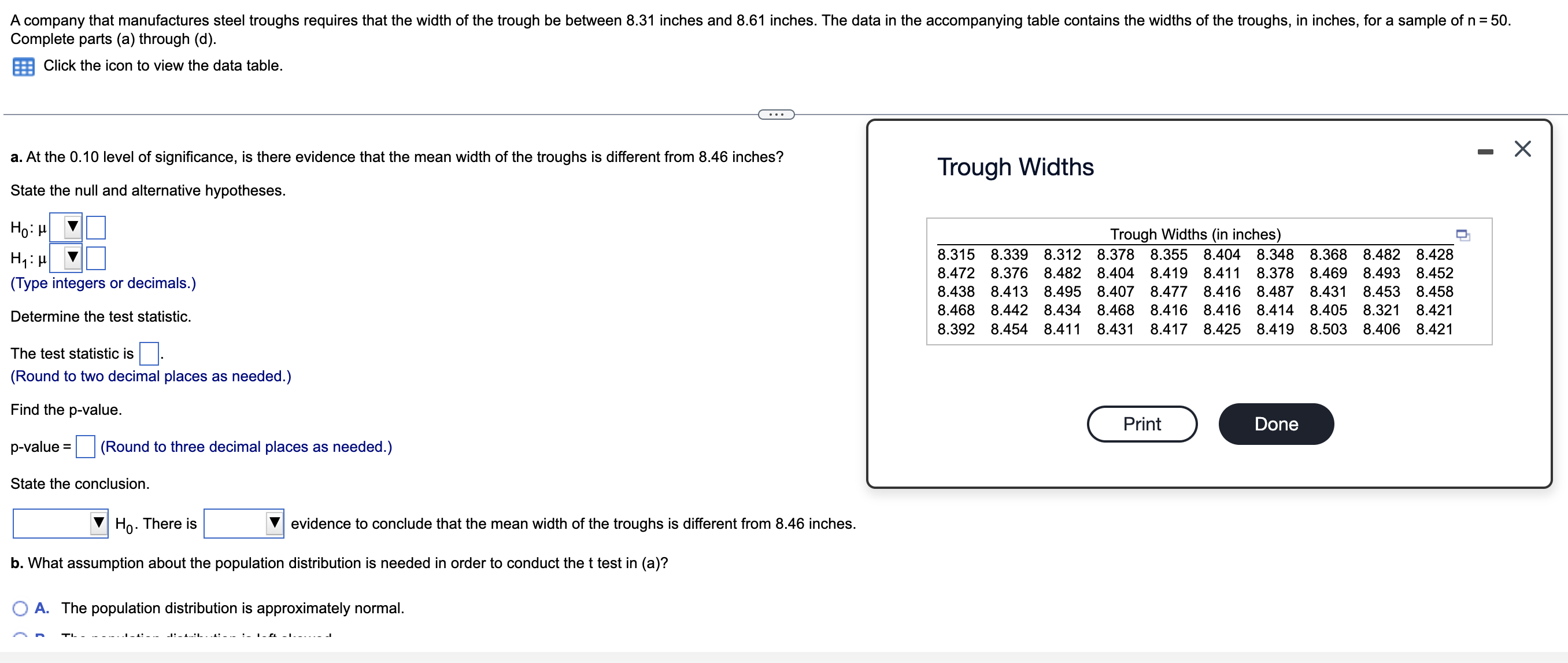 Solved Complete parts (a) ﻿through (d).Click the icon to | Chegg.com