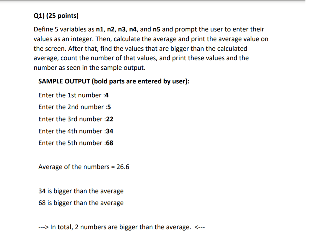 Solved Q1) (25 points) Define 5 variables as n1, n2, n3, n4, | Chegg.com