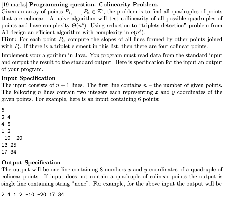 Solved Note! “Giving” an algorithm means: describe the | Chegg.com Solved Note! “Giving” an algorithm means: describe the | Chegg.com