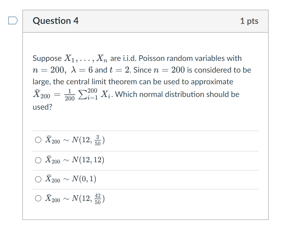 Solved Suppose X1,…,Xn are i.i.d. Poisson random variables | Chegg.com