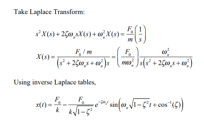 Solved Take Laplace Transform: | Chegg.com