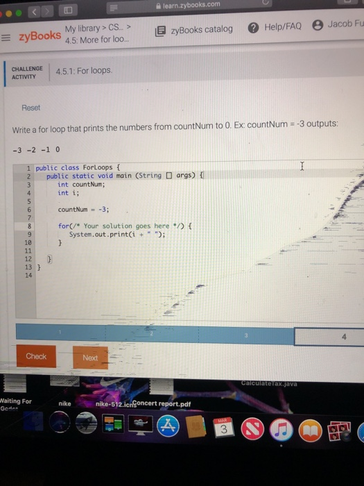 Solved learn.zybooks.com @ Help/FAQ θ Jacob Fu My library > | Chegg.com