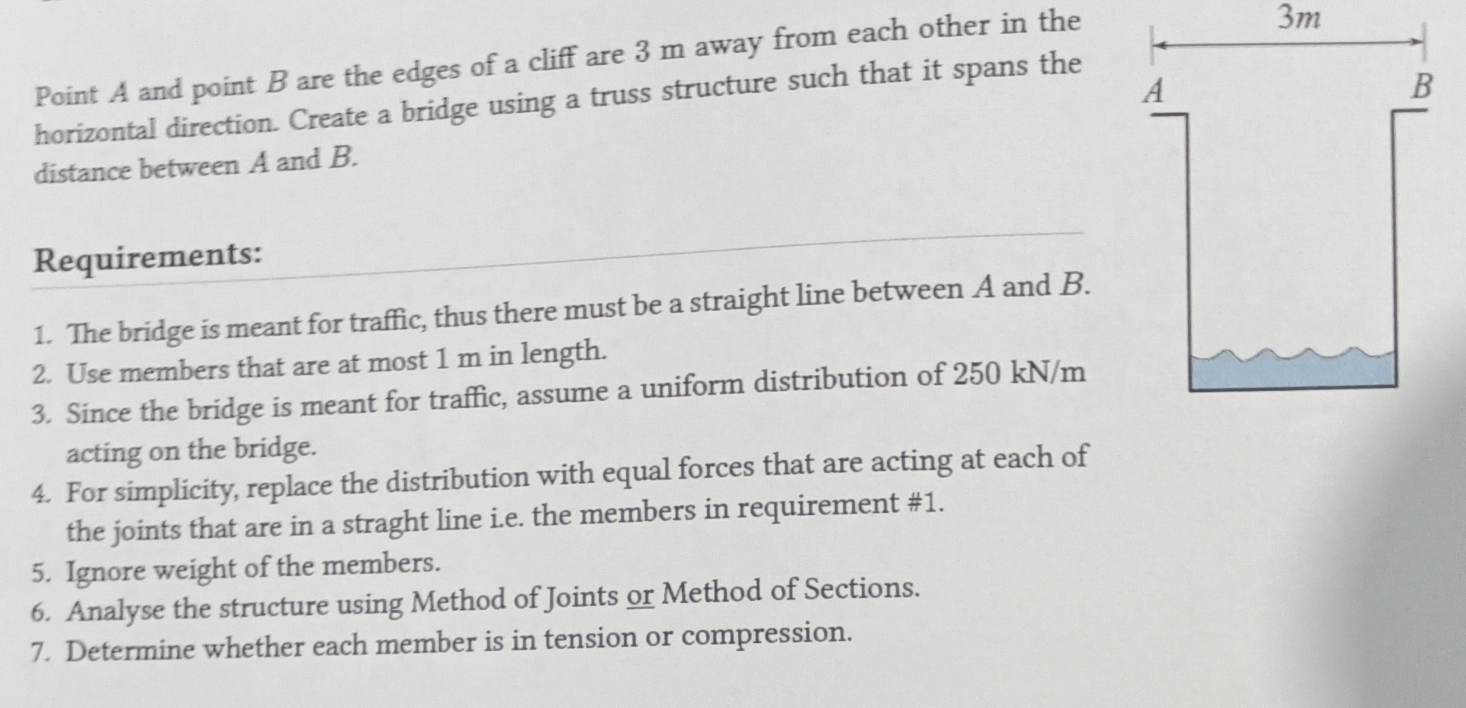[Solved]: Point ( A ) and point ( B ) are the edges of a
