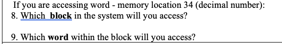 Solved Consider a memory designed a follows: a byte consists | Chegg.com