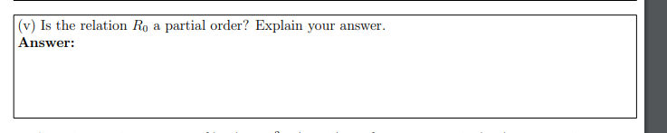 Solved Consider a relation R0 that is a subset of Z×Z, such | Chegg.com Solved Consider a relation R0 that is a subset of Z×Z, such | Chegg.com