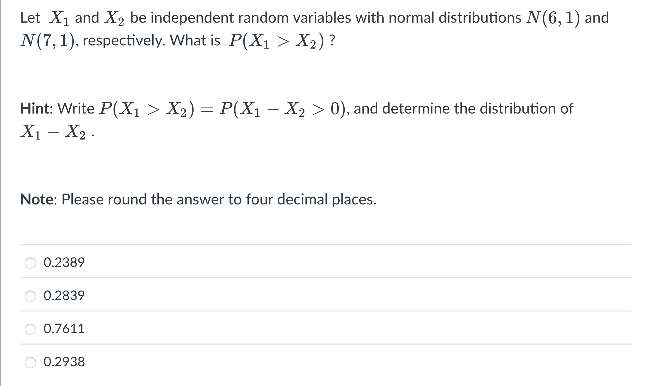 Solved Let x1 ﻿and x2 be ﻿independent random variables with | Chegg.com
