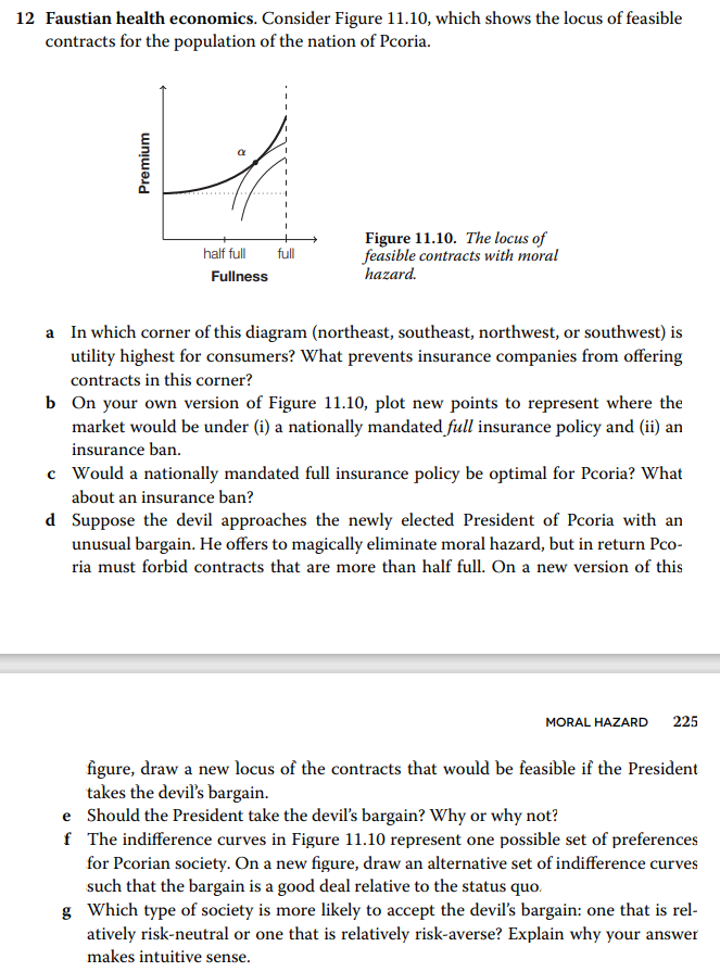 Solved 12 Faustian health economics. Consider Figure 11.10, | Chegg.com