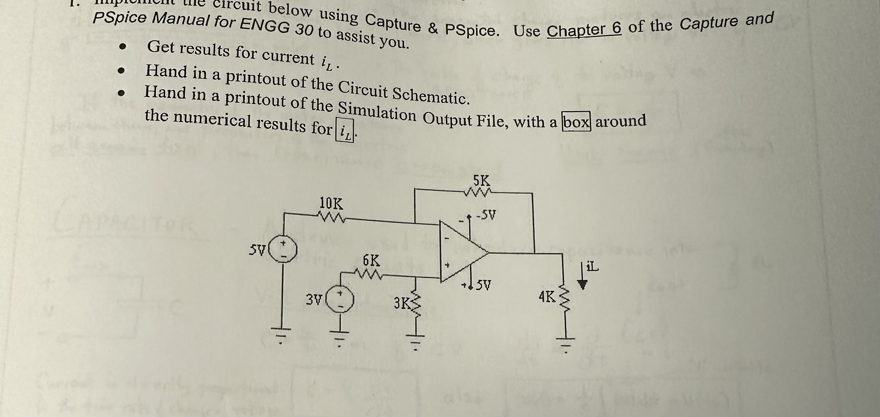 Solved PSpice Manual for EN below using Capture \& PSpice. | Chegg.com
