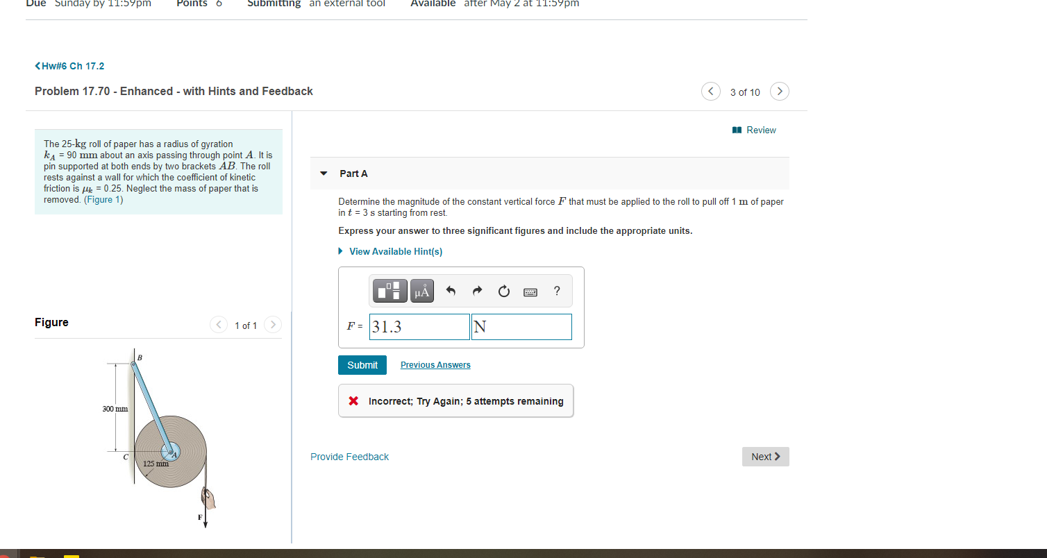 Solved Due Sunday by 11:59pm Points Submitting an external | Chegg.com