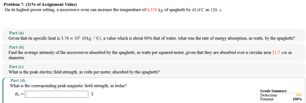 Solved Problem 7: (11\% ﻿of Assignment Value)On its highest | Chegg.com