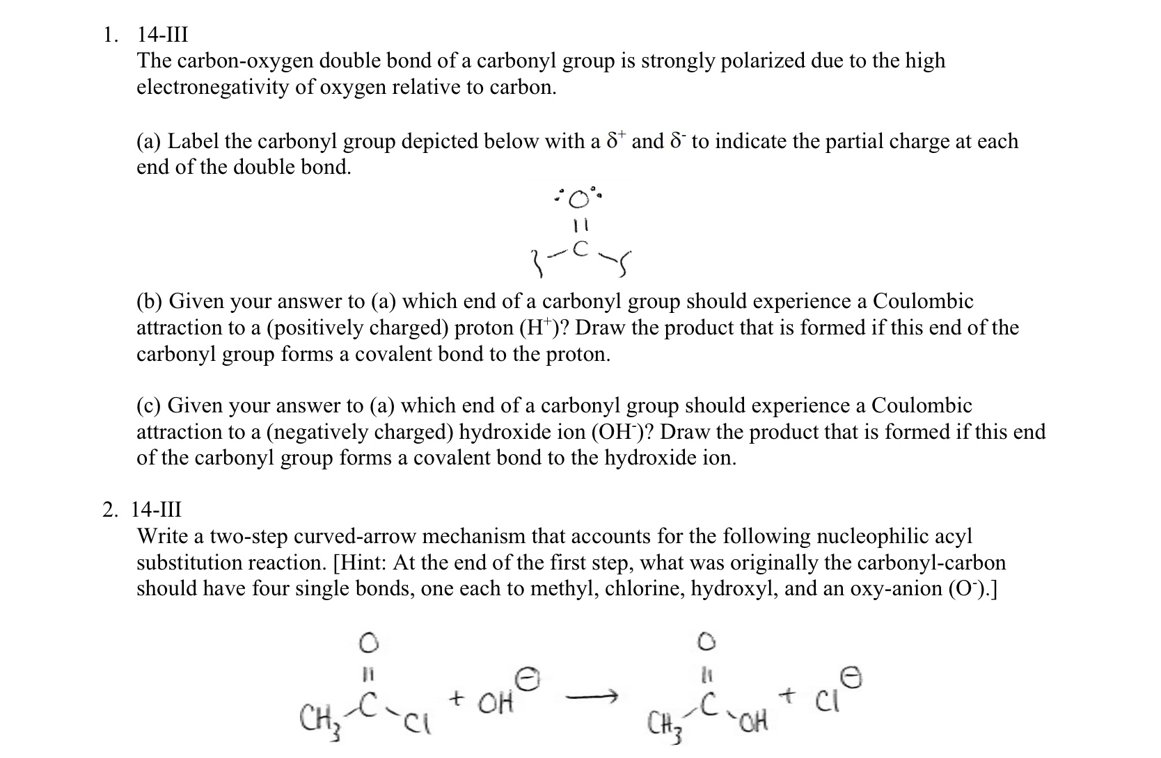 Double Bond Oxygen