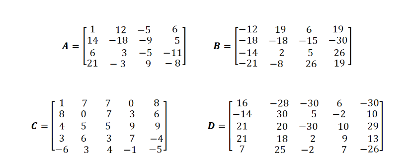 Solved Perform the Determinant of [3(B^T+2A)]*(AB^-1) | Chegg.com