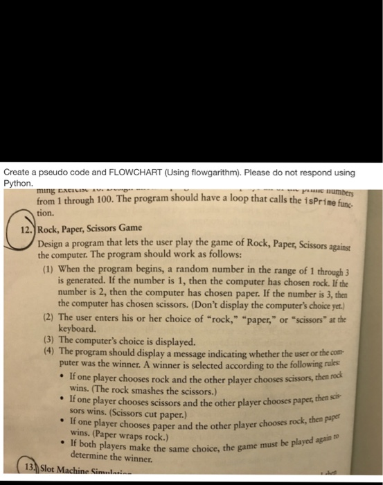 Solved Please Create Pseudo Code Not In Python Or Java Also 3409
