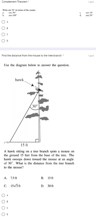Solved How tall is the building? From a point on the ground | Chegg.com