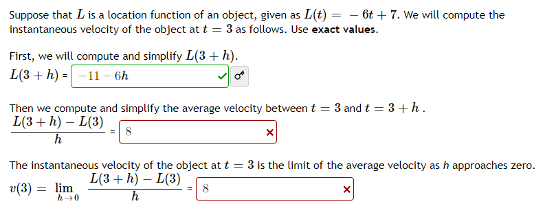 Solved Suppose That L Is A Location Function Of An Object