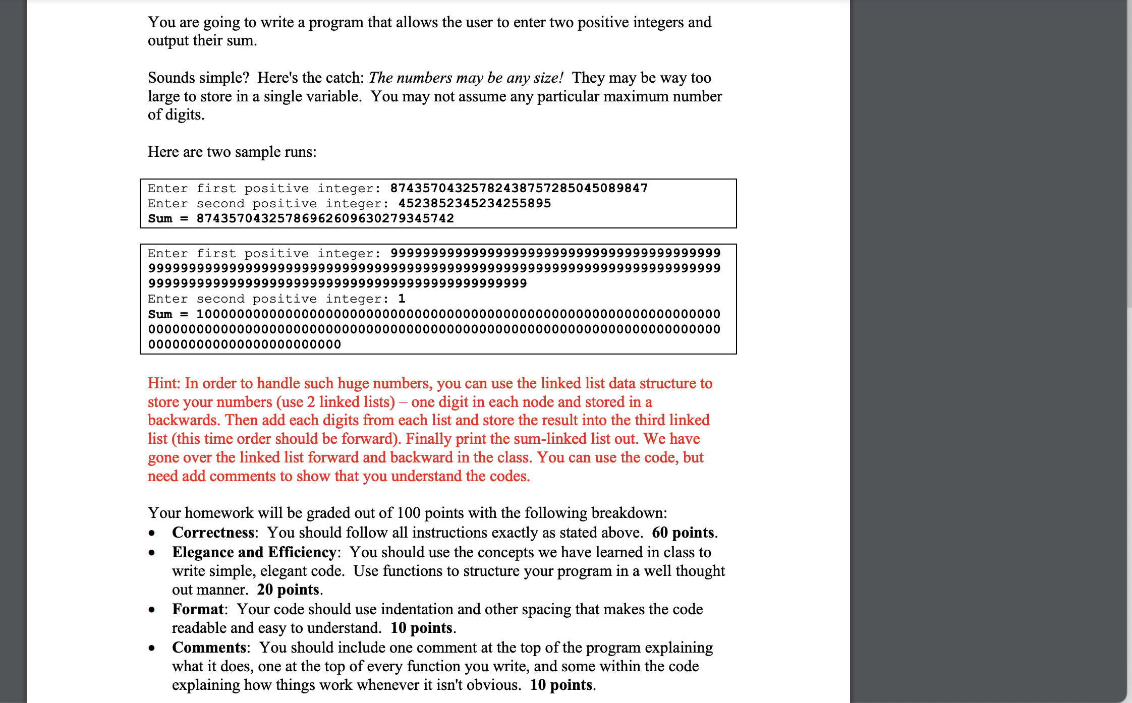 Solved HELP NEEDED FOR C ﻿PROGRAM : You are going to write a | Chegg.com