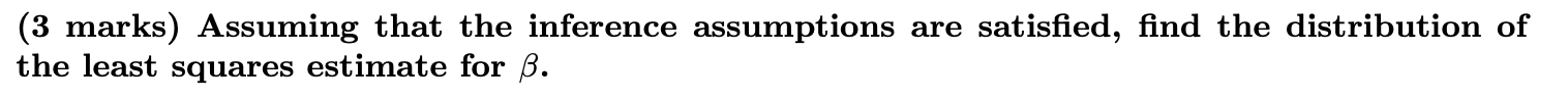 Solved Consider the model yi = ß + Bxi + Ej. arks) Using | Chegg.com