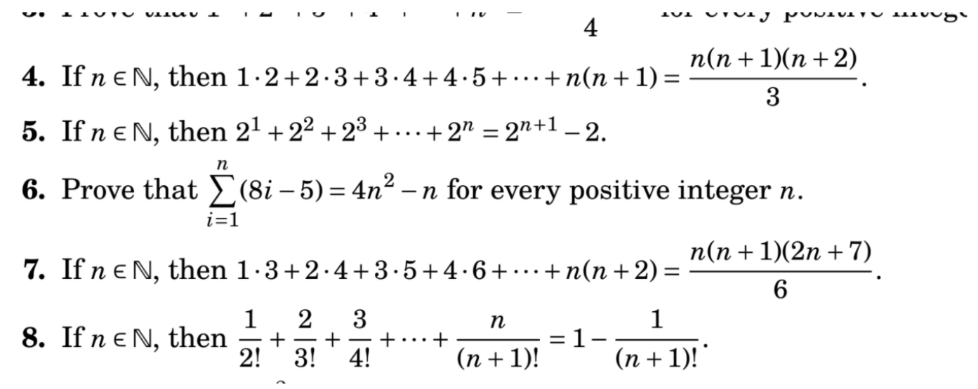 Solved UIIUU LUI urvey Poweveru 1045° n 4. n(n+1)(n+2) 4. If | Chegg.com