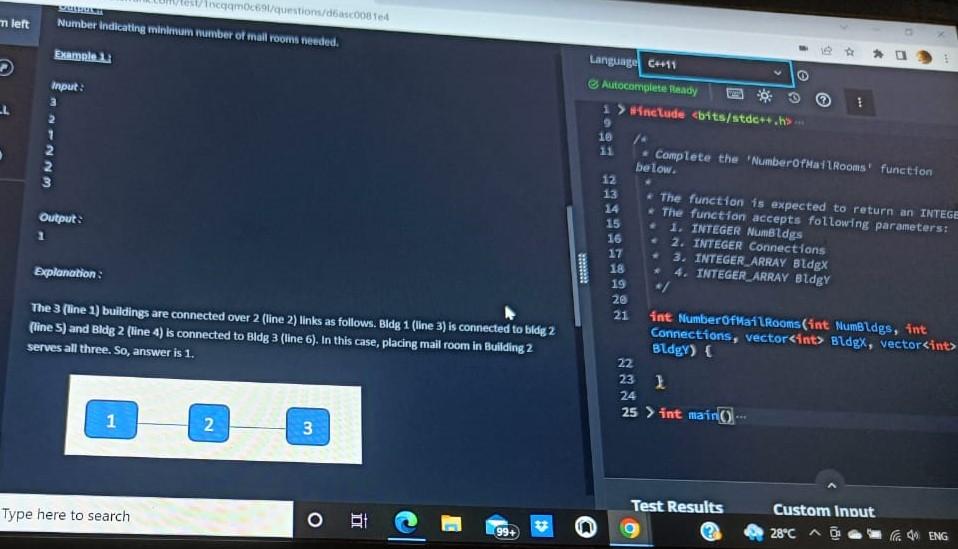 Solved Test Results Custom Inp Chegg