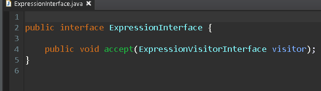 Solved Visitor Design Pattern Assignment -Create a class | Chegg.com