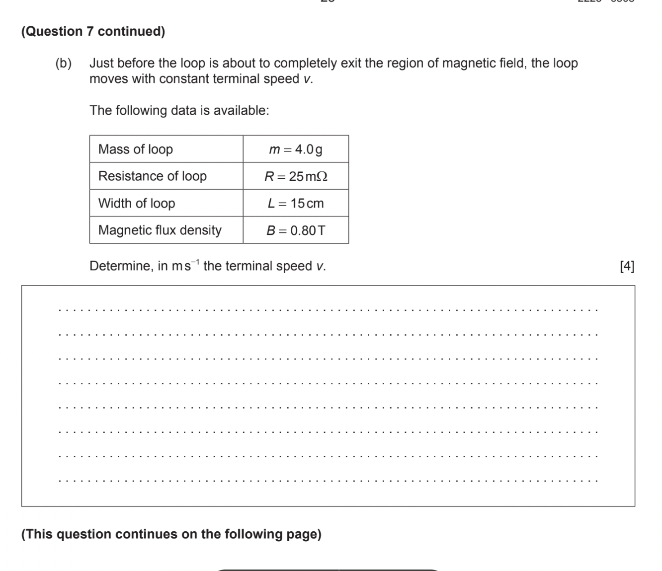 Solved A vertical rectangular loop of conducting wire is | Chegg.com
