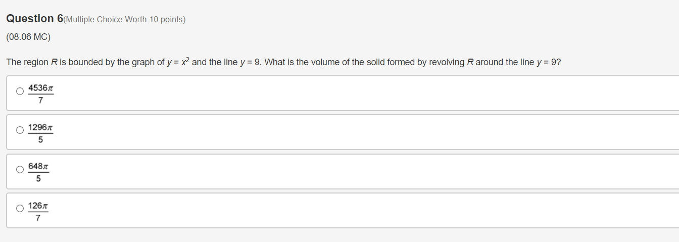 Solved Question 6(Multiple Choice Worth 10 points) (08.06 | Chegg.com