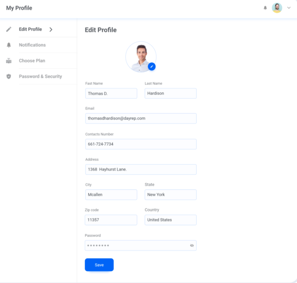 Solved My Profile A 888 Edit Profile > Notifications Choose | Chegg.com
