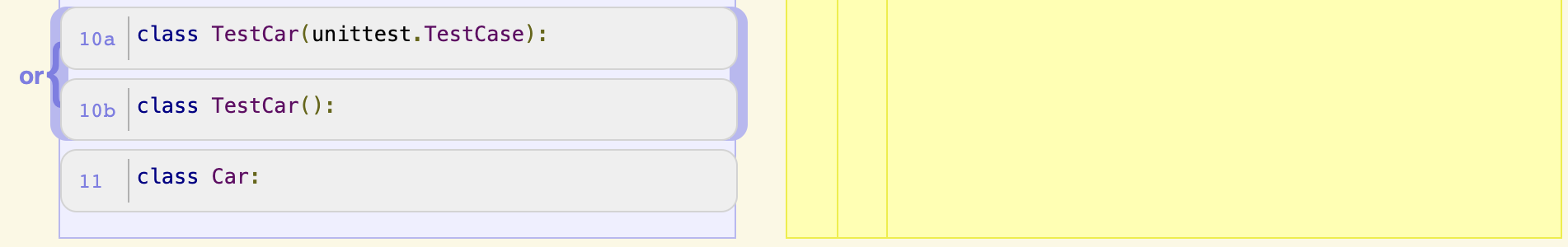 Solved Construct a class named Car with the methods __init__ | Chegg.com