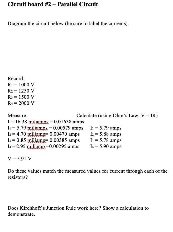 Solved Circuit board #1 - Series Circuit Diagram the circuit | Chegg.com