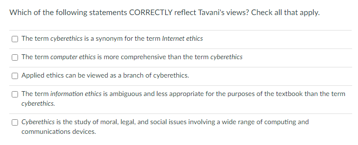 Solved Which of the following statements CORRECTLY reflect | Chegg.com