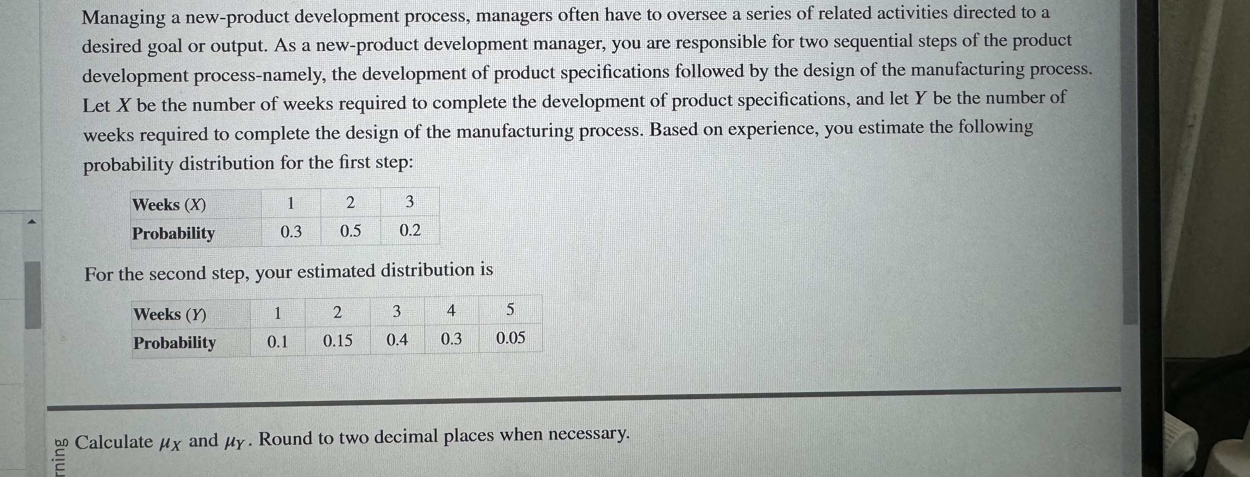 Solved Managing a new-product development process, managers | Chegg.com