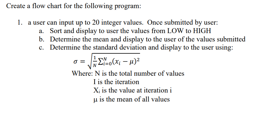 Solved PLEASE MAKE A FLOW CHART FOR THIS QUESTION. CODE IS | Chegg.com