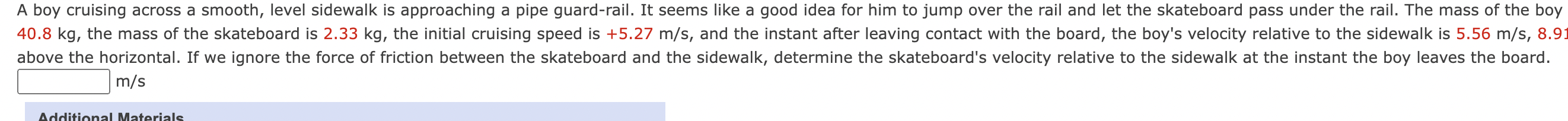 Solved m/s | Chegg.com